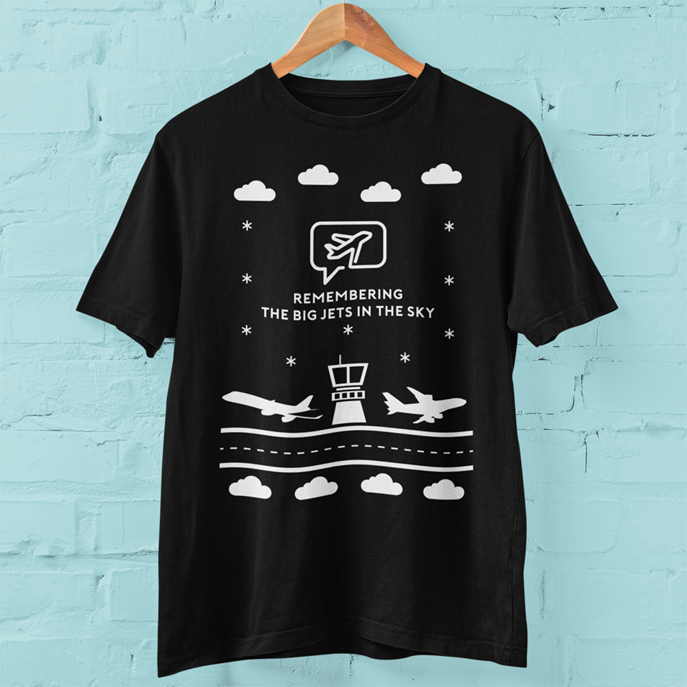 Sam Chui - Big Jet Planes Dark Tee – Crowdmade