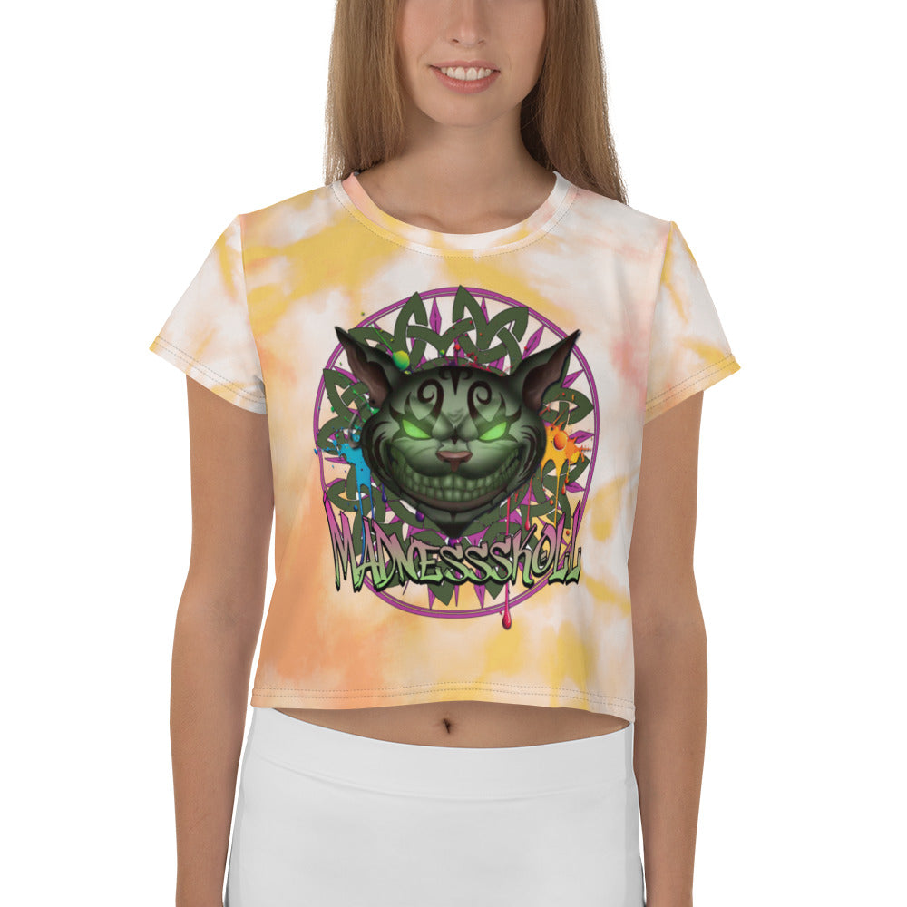 MadnessSkoll - Mad All-Over Print Crop Tee – Crowdmade