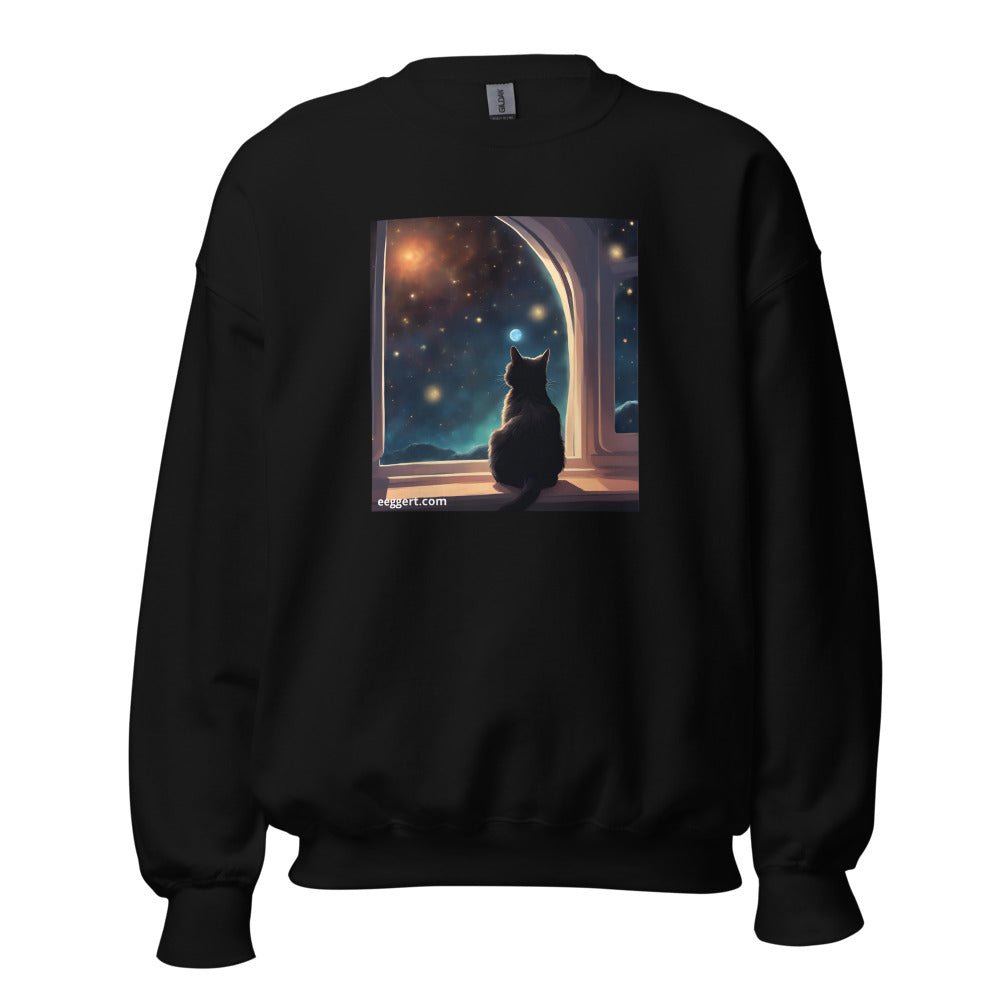 Eldritch Tees - Space Kitty Sweatshirt – Crowdmade