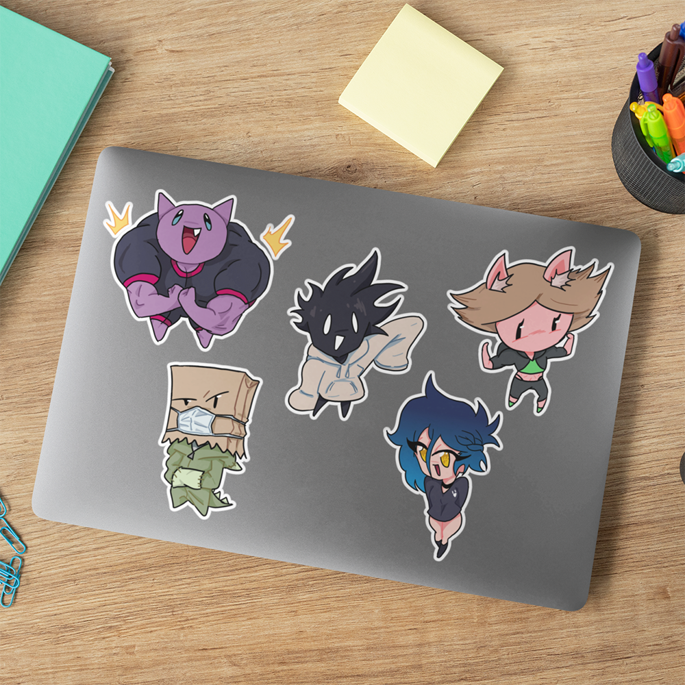 Matix Oviedo - Chibis - Stickers – Crowdmade