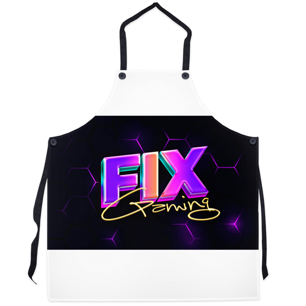 Fix - FIX GAMING CHANNEL Aprons – Crowdmade