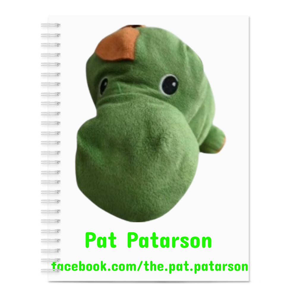 SuperBowlJeffy Merch - Pat Notebook – Crowdmade