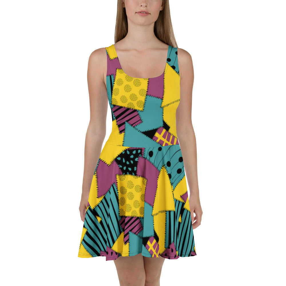 JakeCosplays - All-Over Sally Skater Cosplay Dress – Crowdmade