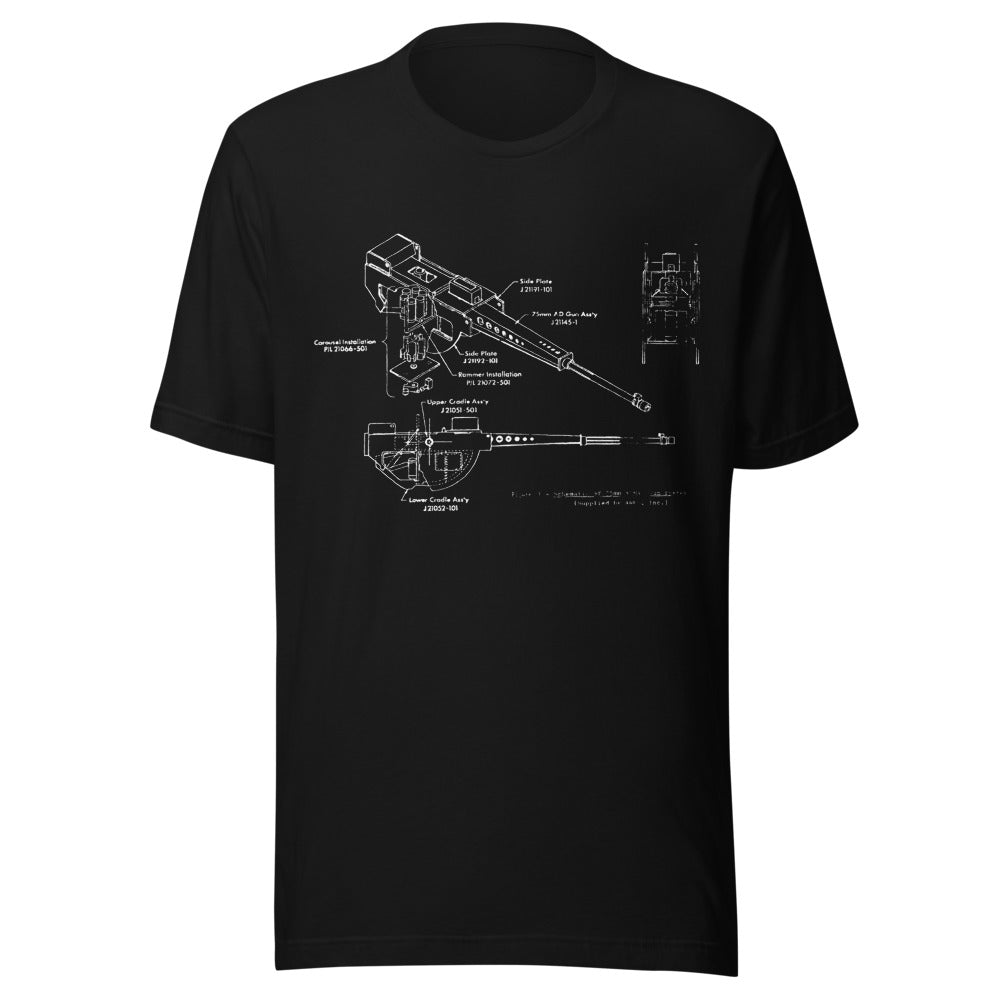 Spookston - Ares 75mm Diagram T-Shirt – Crowdmade