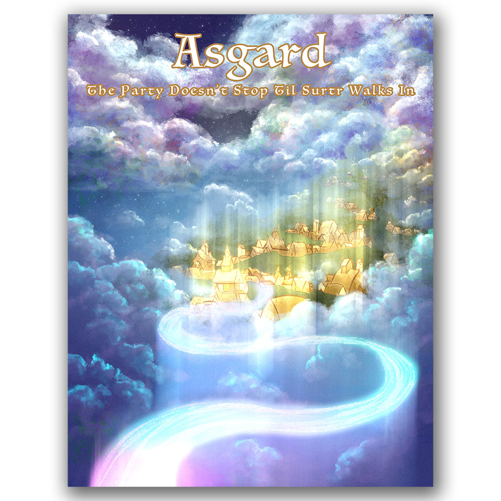 Overly Sarcastic Productions - Asgard Poster – Crowdmade