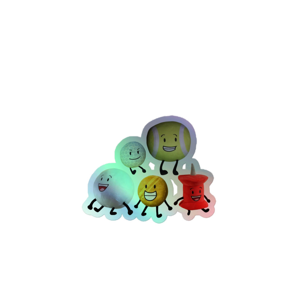The BFDI Animator Merch - BFDI Plush Stickers 2 – Crowdmade