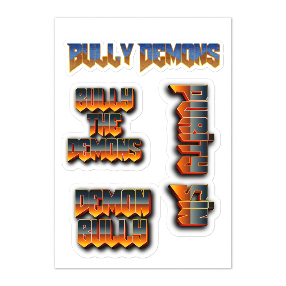Purity Sin - Bully Demons sticker set – Crowdmade