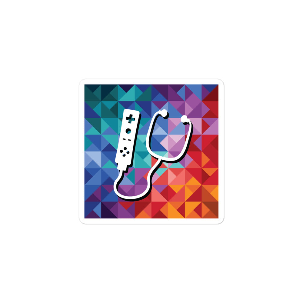 Design Doc Logo Mosaic Sticker – Crowdmade