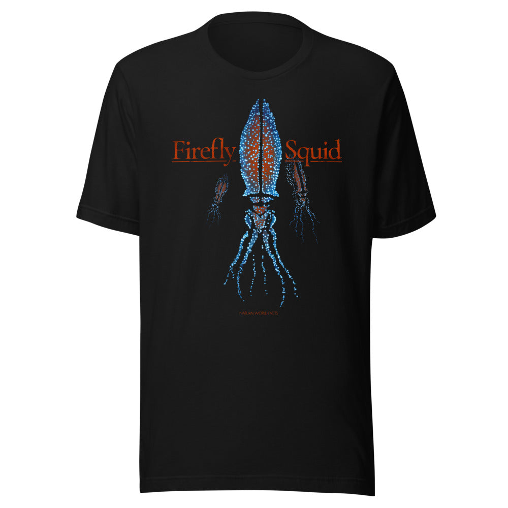 Natural World Facts - Firefly Squid band-style mens Tee – Crowdmade