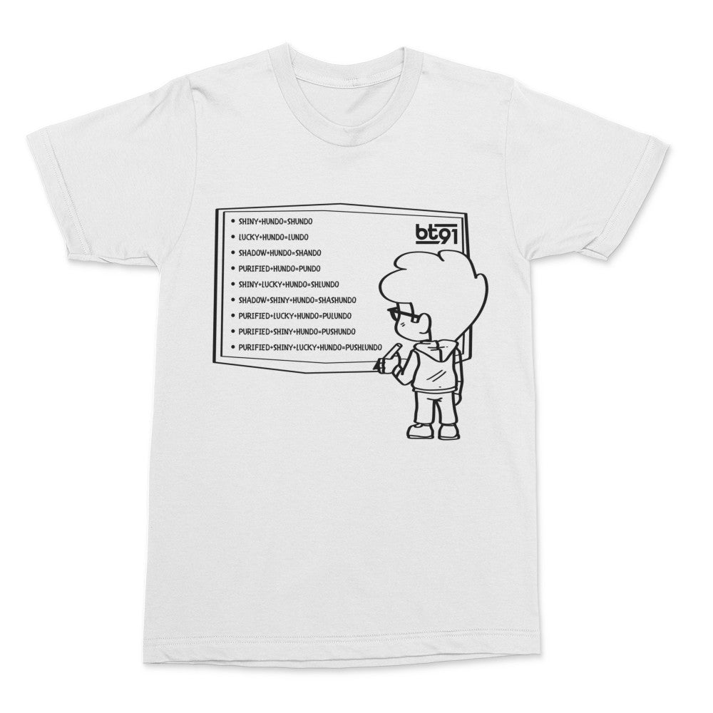 BrandonTan91 - HUNDO EQUATIONS BLACK SHIRT – Crowdmade