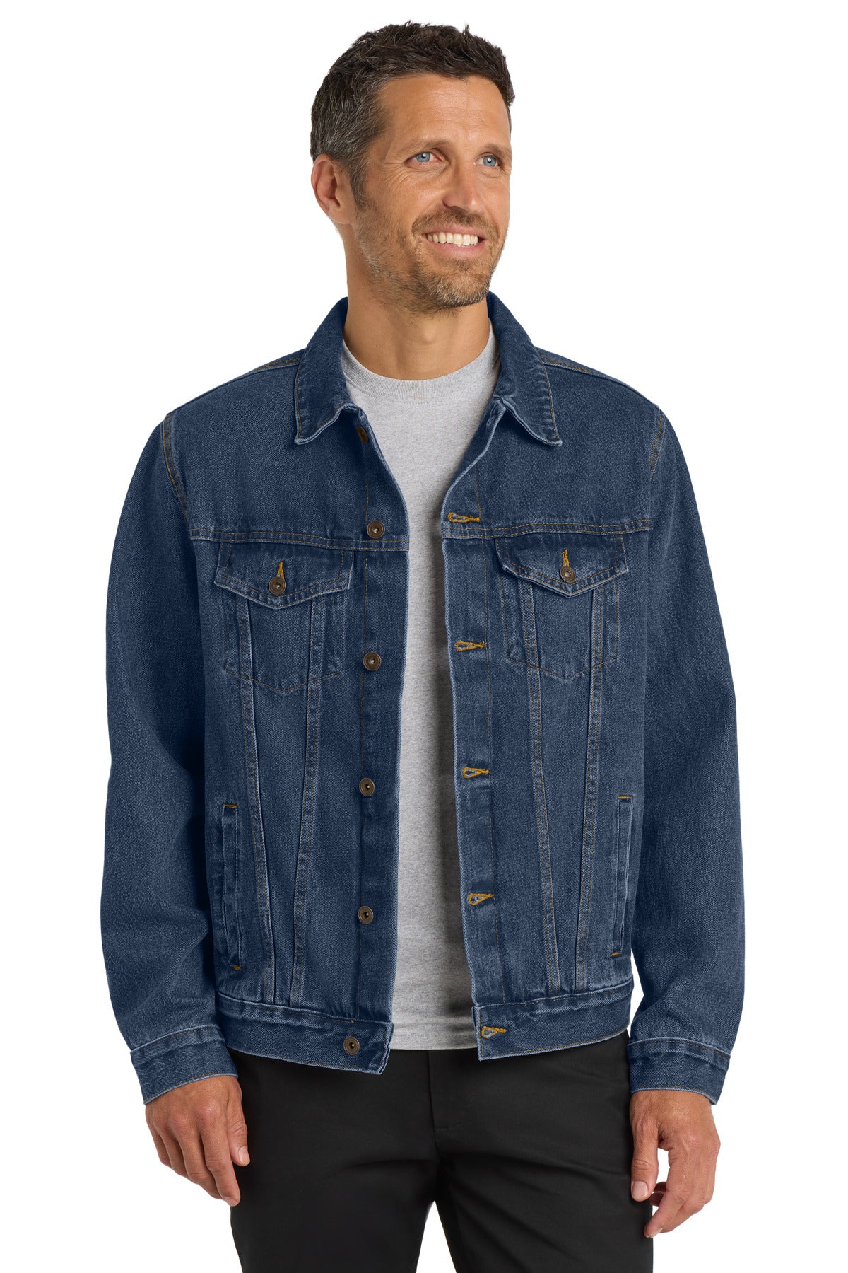 Port Authority Denim Jacket. J7620 – Crowdmade