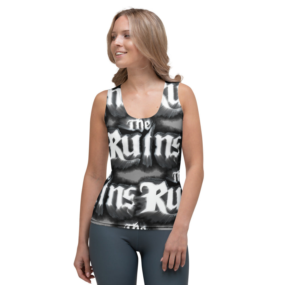 VINNIE THE PUKE MUSIC & ART - Light Ruins Ladies Allover Tank top ...