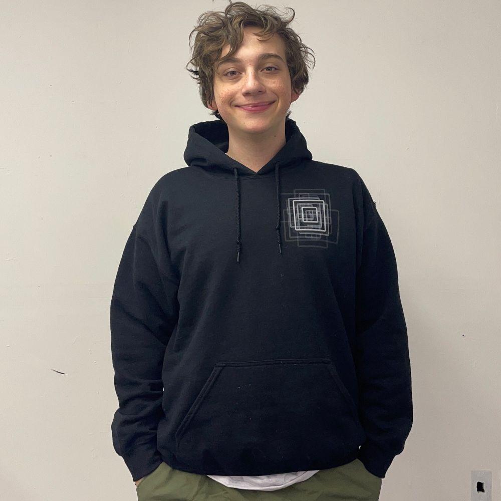 Vortrox - [LIMITED] Double Sided Icon Matrix Hoodie – Crowdmade