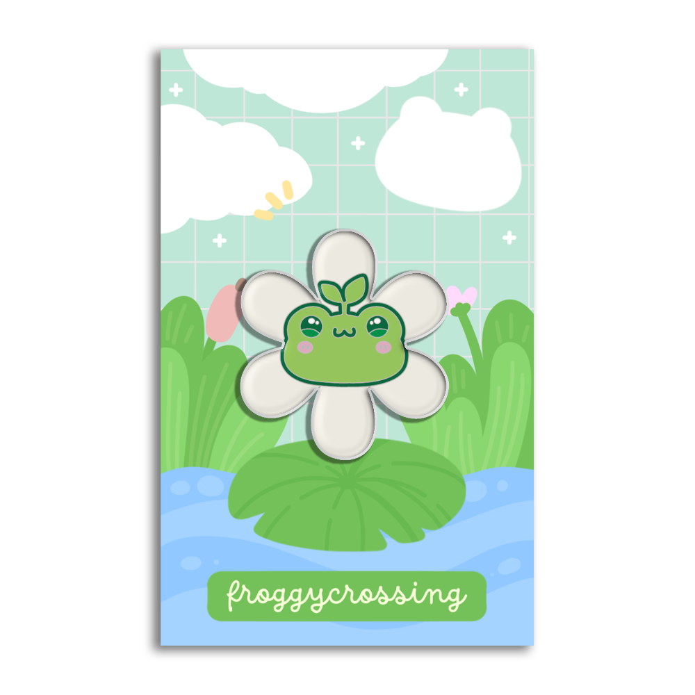 froggycrossing - Limited Edition - Frog Power Pin – Crowdmade