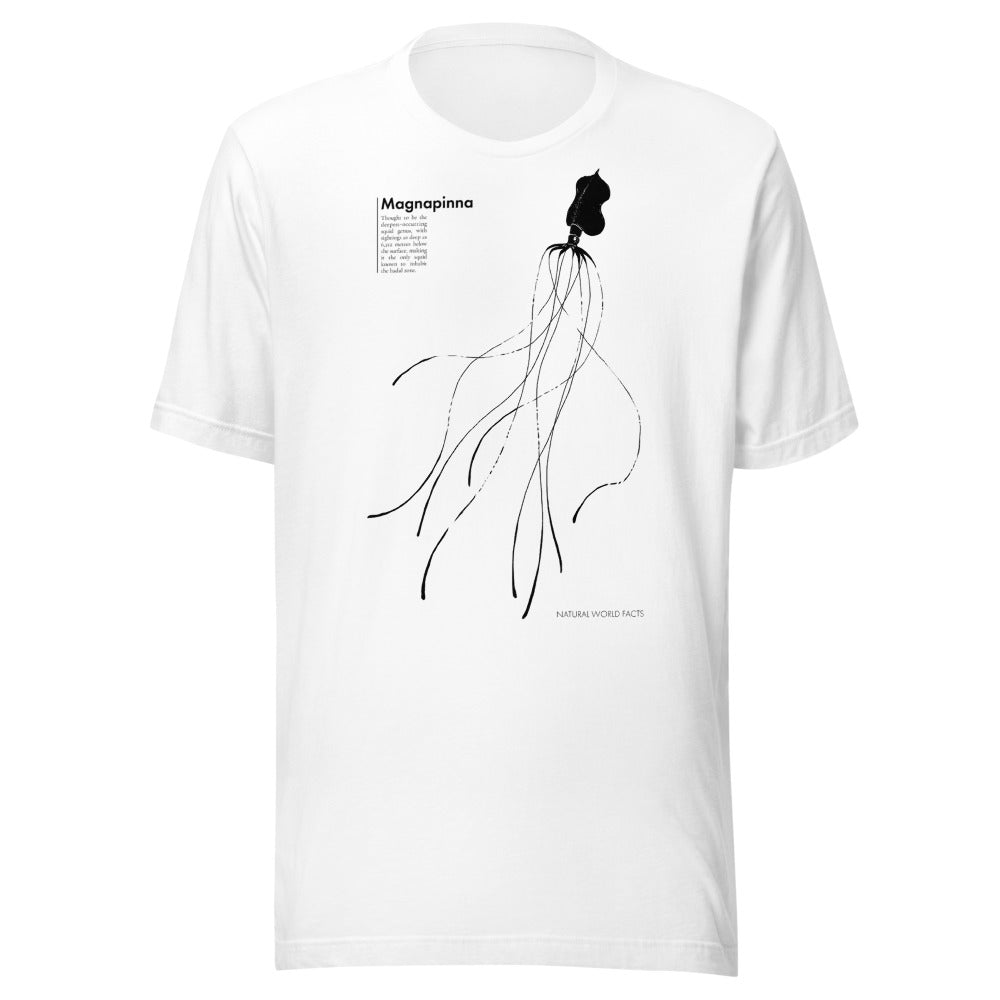 Natural World Facts - Magnapinna (bigfin squid) mens tee – Crowdmade