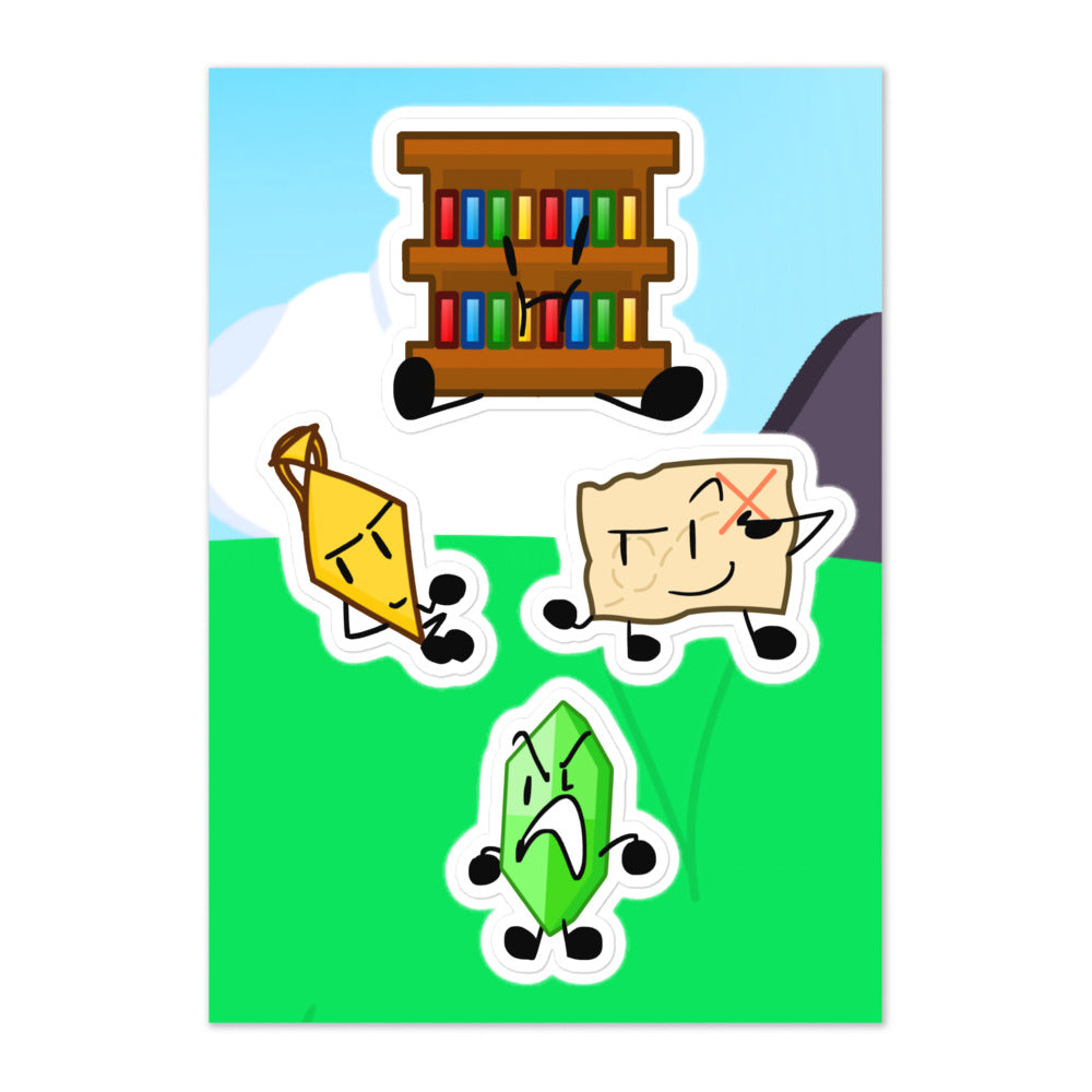 DOGGYARTS STORE - Manic Object Brawl - Underdogs Sticker Sheet – Crowdmade