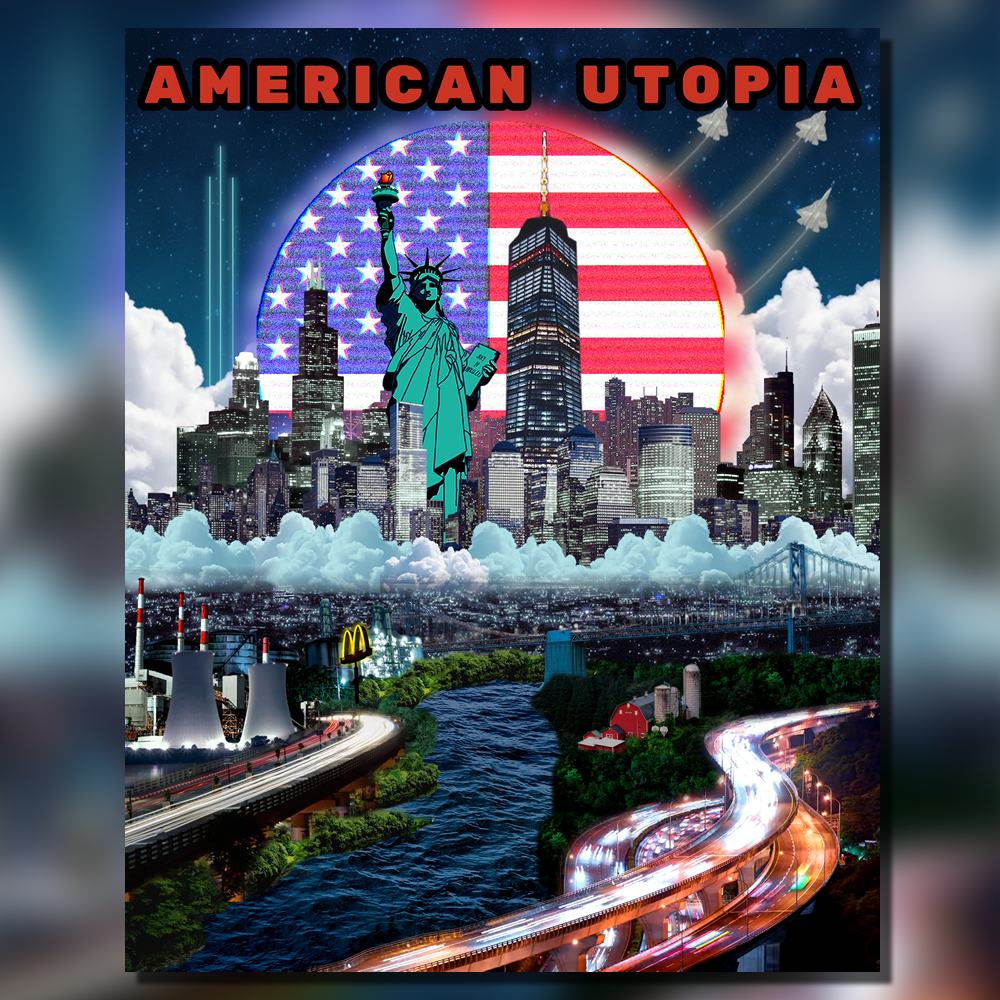 MerchMonkey - American Utopia Poster – Crowdmade