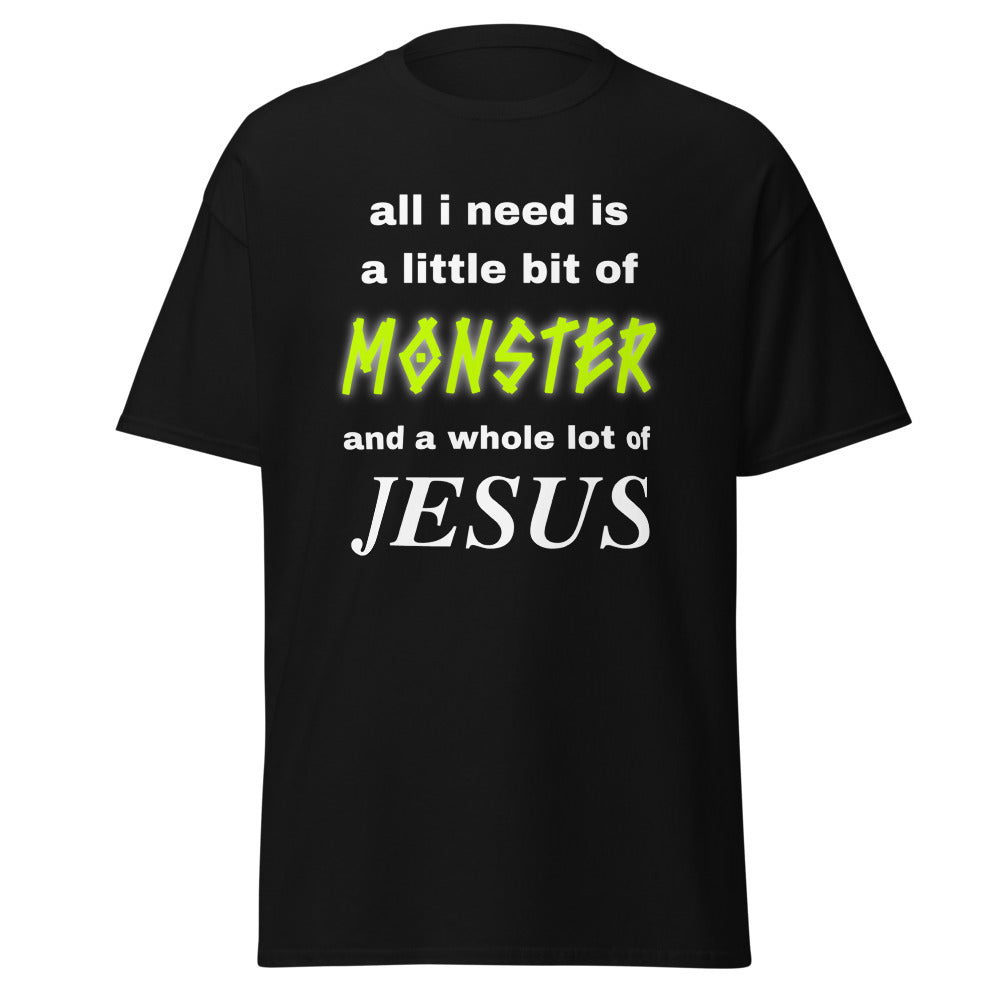 MXX FLXWER - Monster and Jesus T-Shirt – Crowdmade