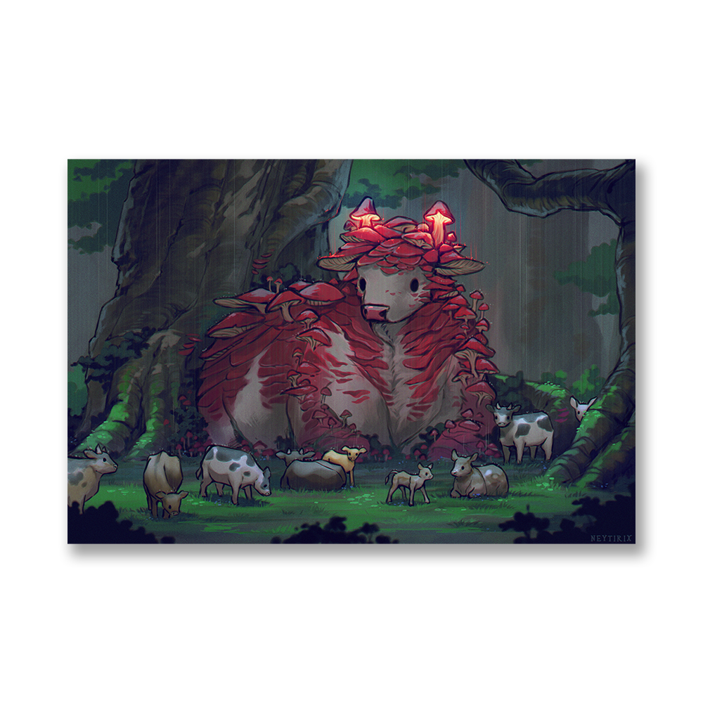 Mooshroom Poster – Crowdmade