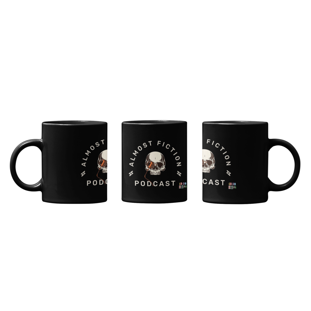 11:59 Media - ALMOST FICTION COVER COFFEE MUG – Crowdmade