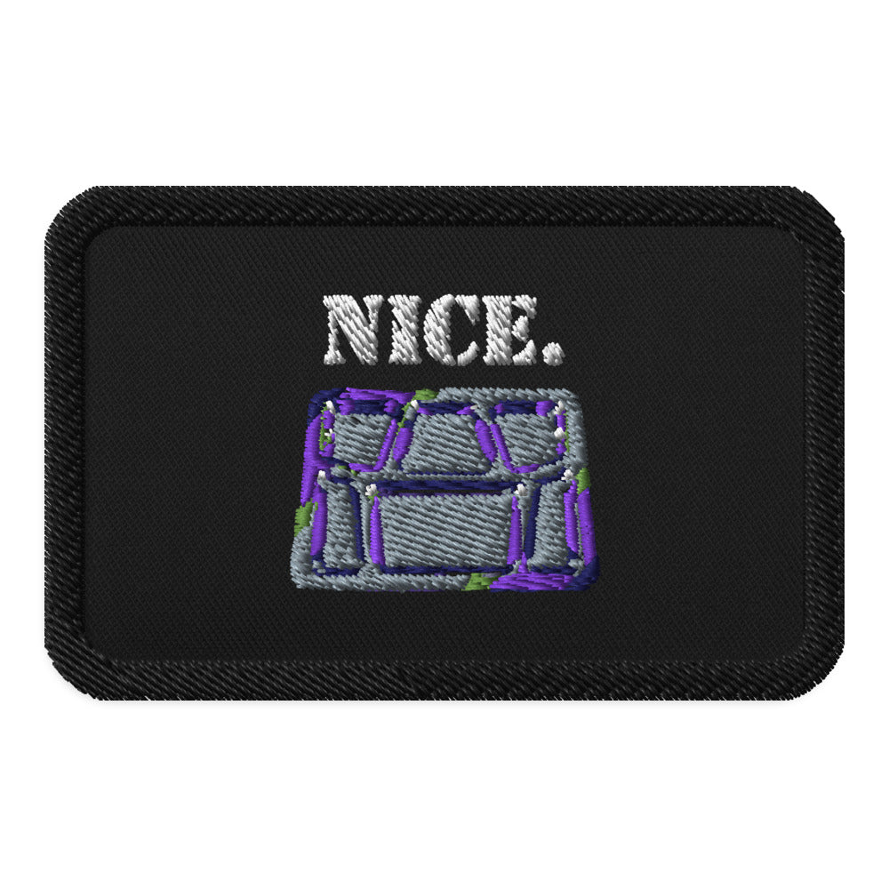 Steve1989 Merch Shop - Nice Patch – Crowdmade