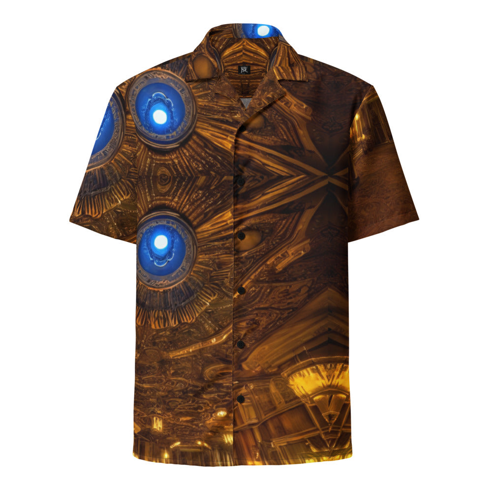 VINNIE THE PUKE MUSIC & ART - Overlooks Hell unisex button down – Crowdmade