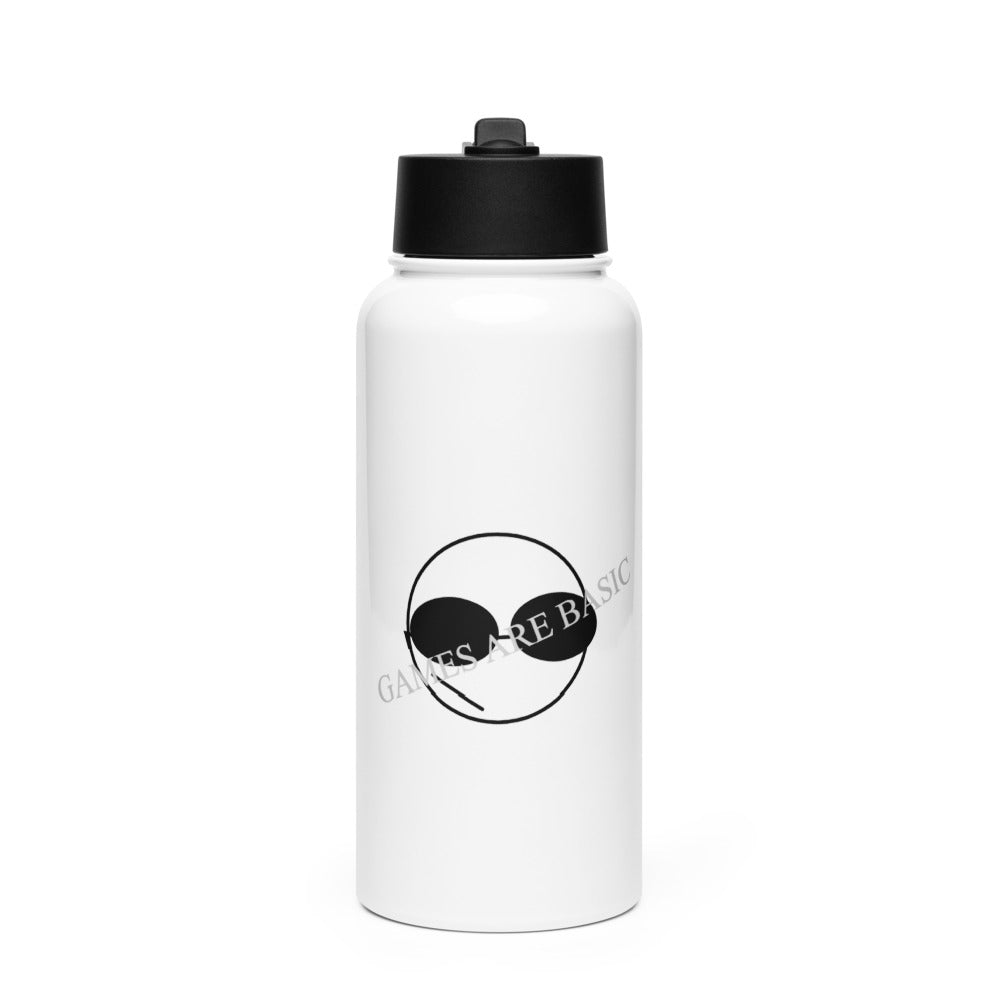 Games Are Basic - Pablo Water Bottle – Crowdmade