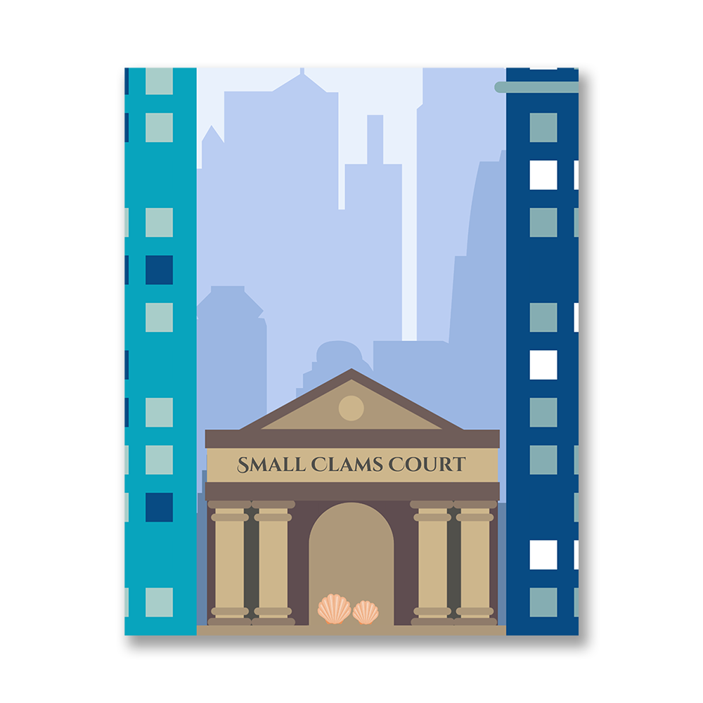vangelinaskov - Small Clams Court Poster – Crowdmade