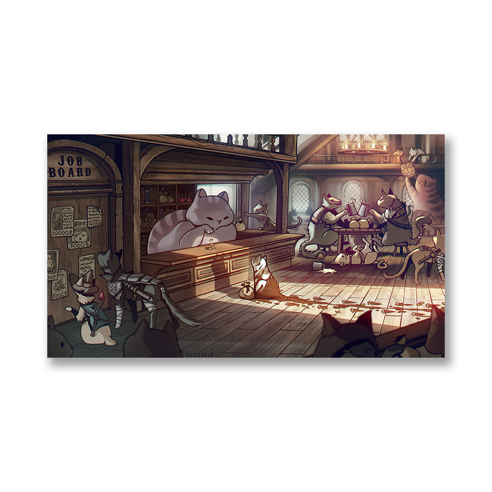 Adventurer's Guild Poster – Crowdmade