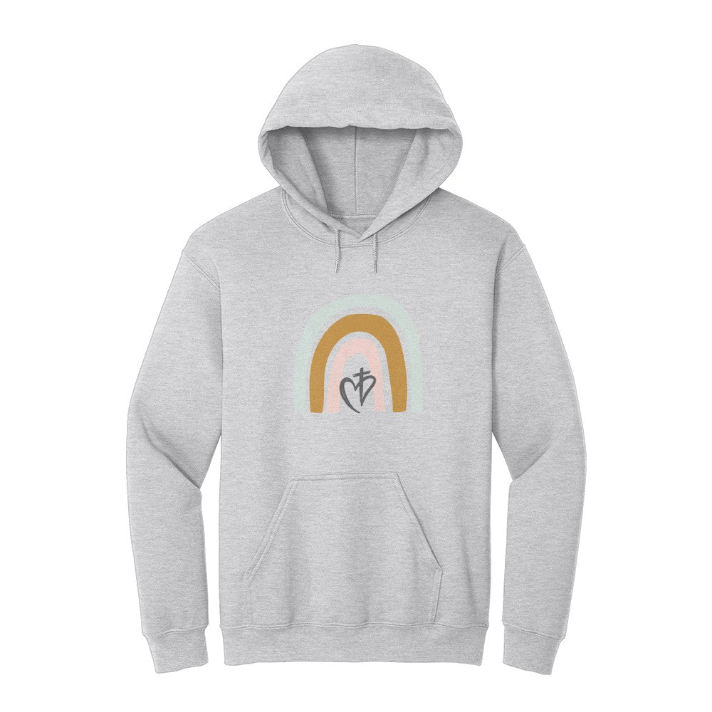 Real Time JC Gray Logo Hoodie – Crowdmade