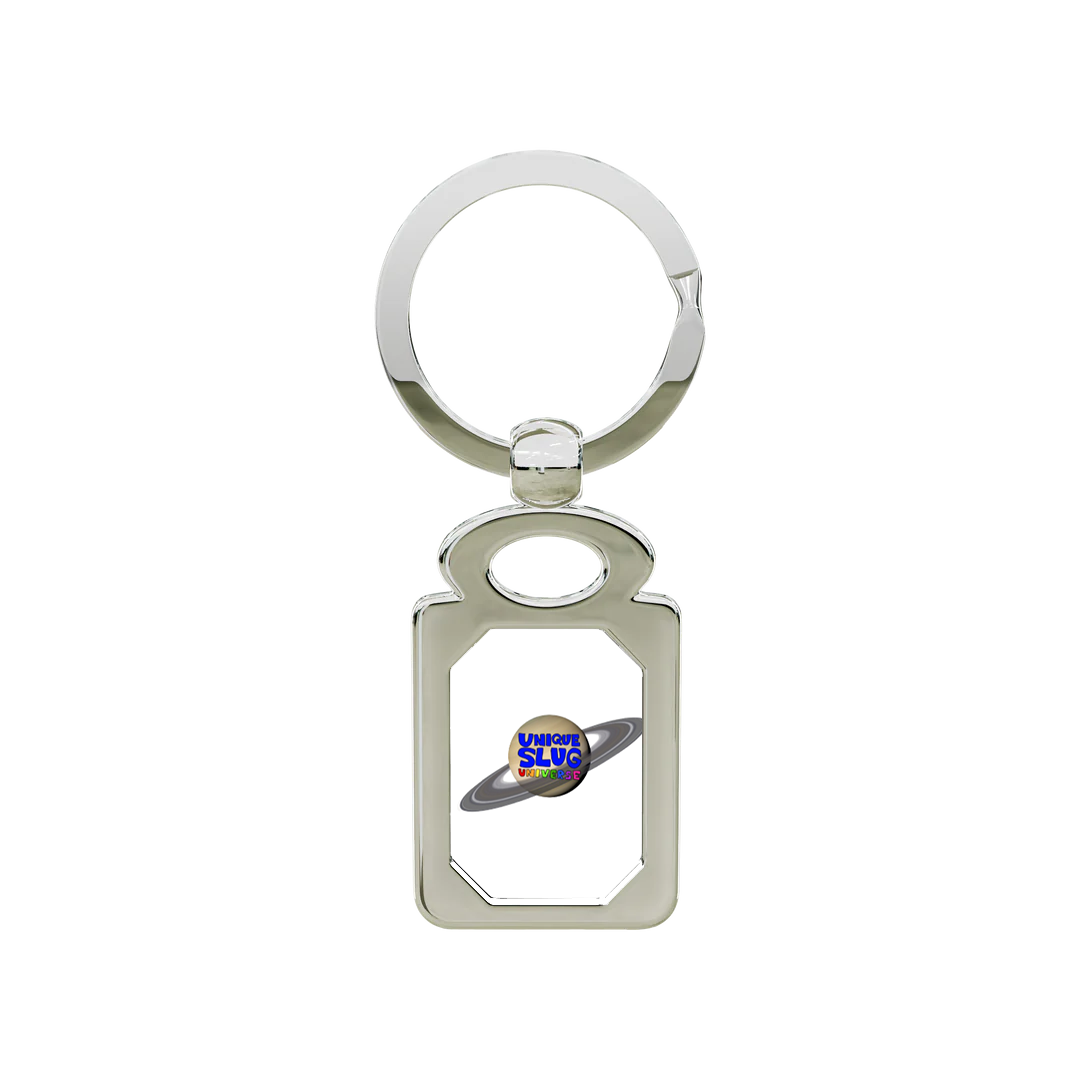 Unique Slug Universe Rectangle Keychain – Crowdmade