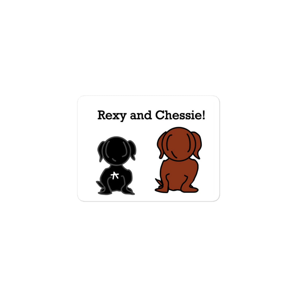 Rex n Chess - Rexy and Chessie sticker! – Crowdmade