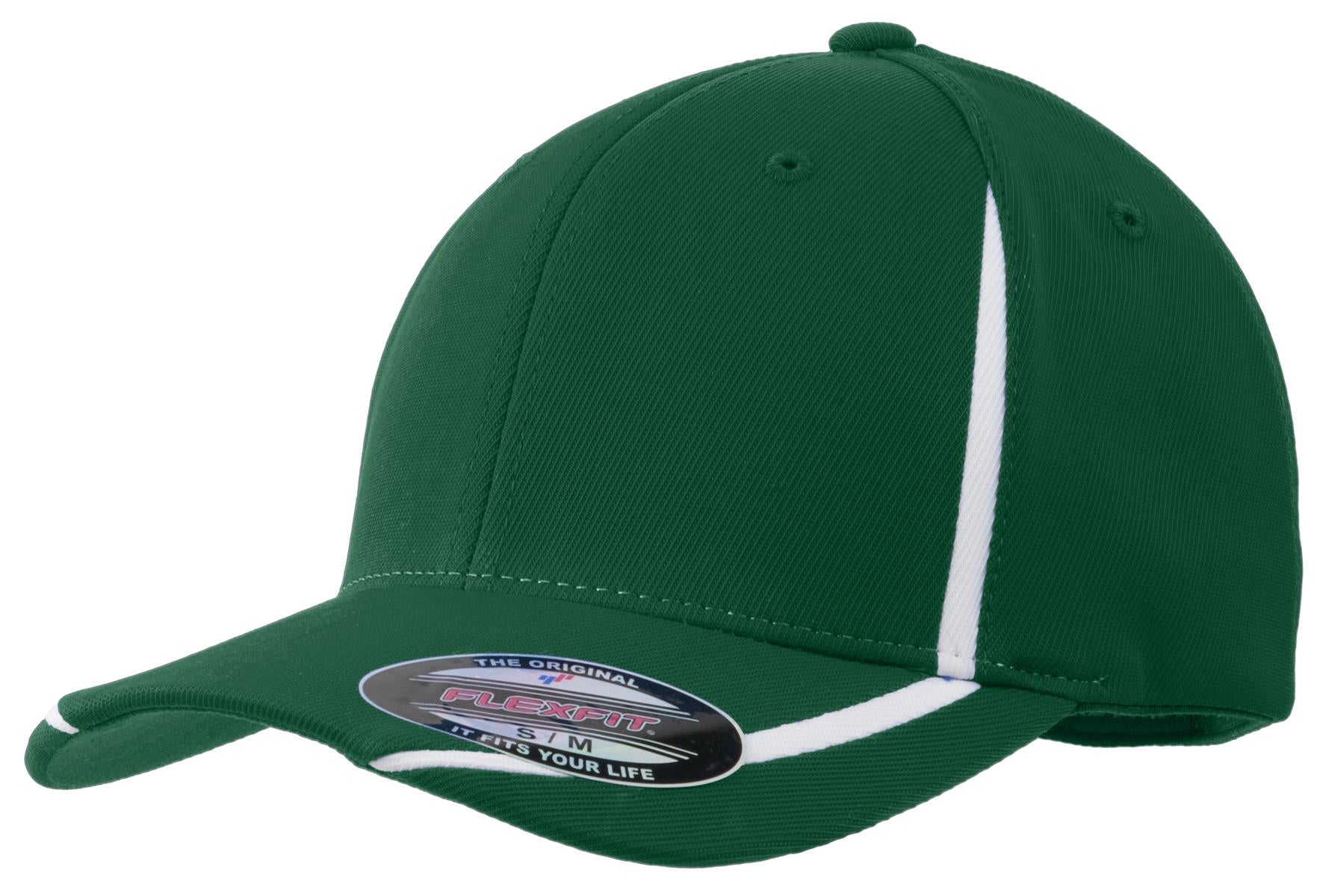Sport-Tek Flexfit Performance Colorblock Cap. STC16 – Crowdmade