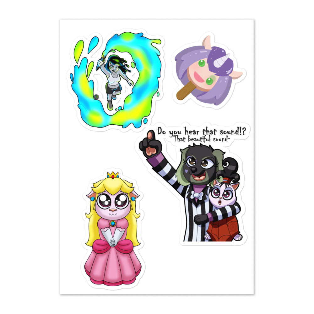 Purity Sin - Sinfully wonderful Sticker Sheet One – Crowdmade