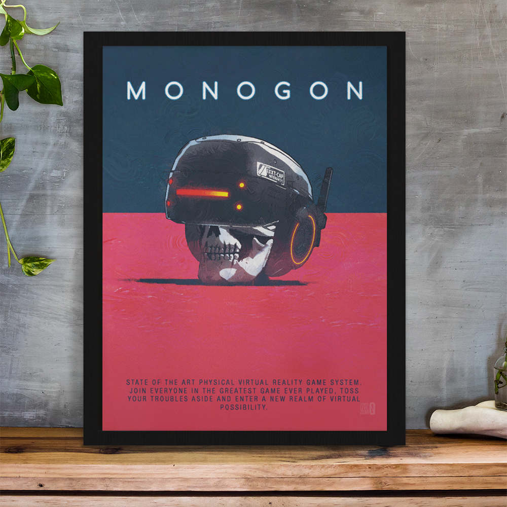 BrandonJLa - Monogon Poster - Skull – Crowdmade