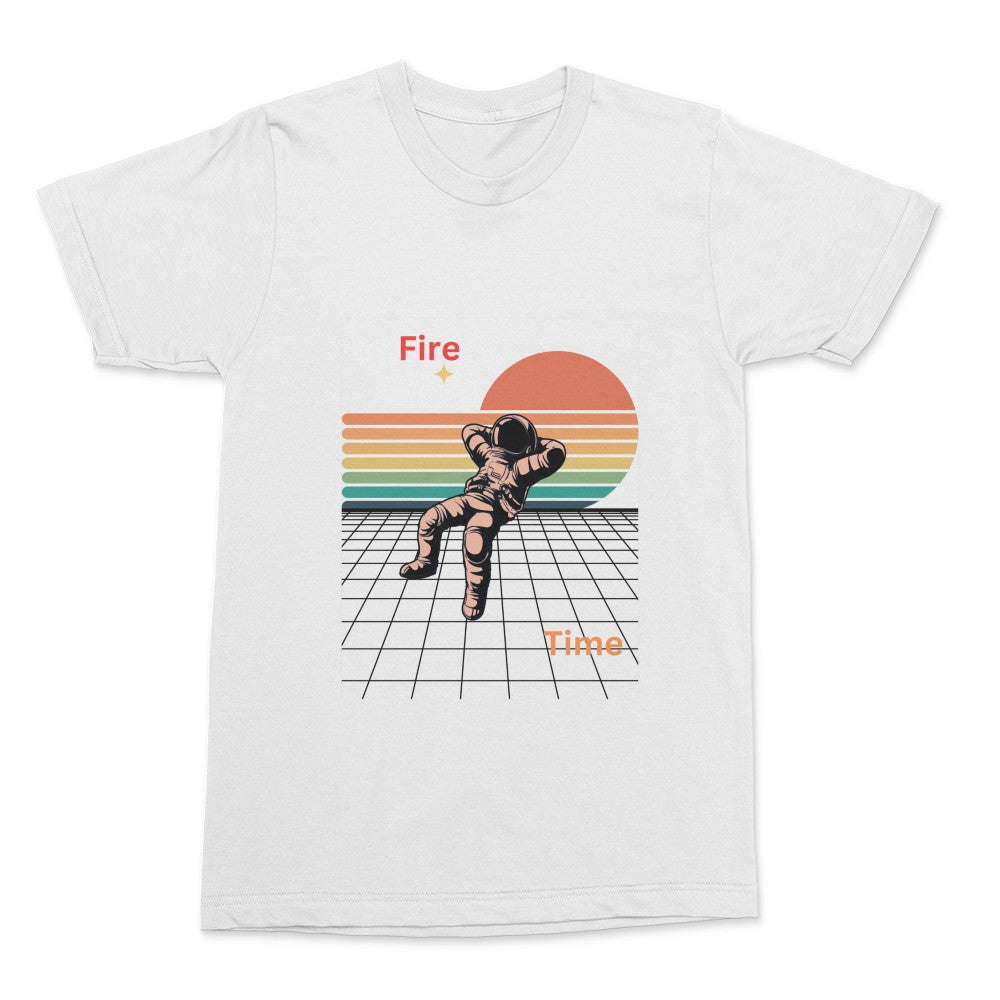 FireTime - Space merch white – Crowdmade
