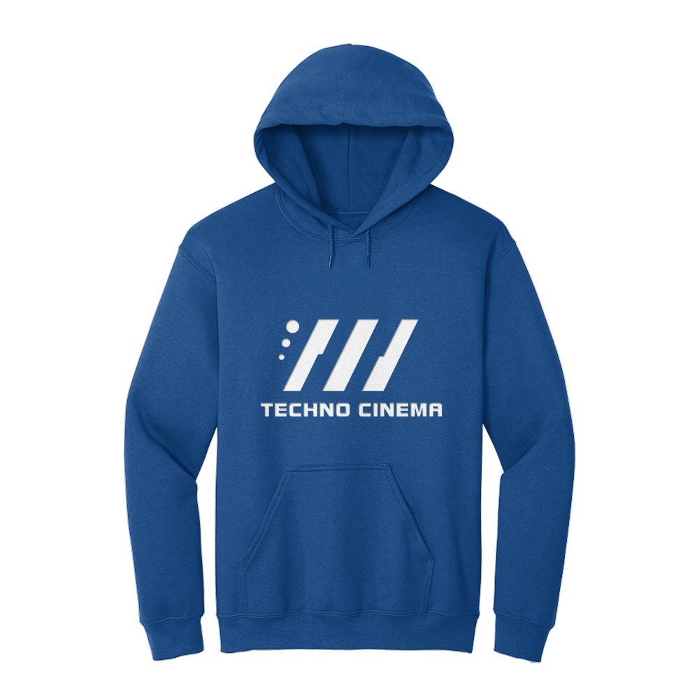 Mattercell & Techno Cinema - Techno Cinema Emblem Hoodie – Crowdmade