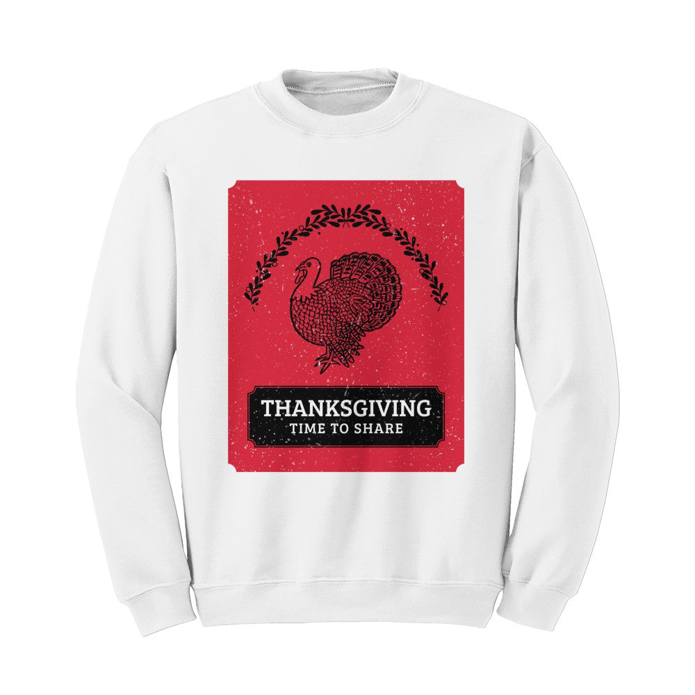 Crowdmade Inc - Thanksgiving Time To Share Sweater