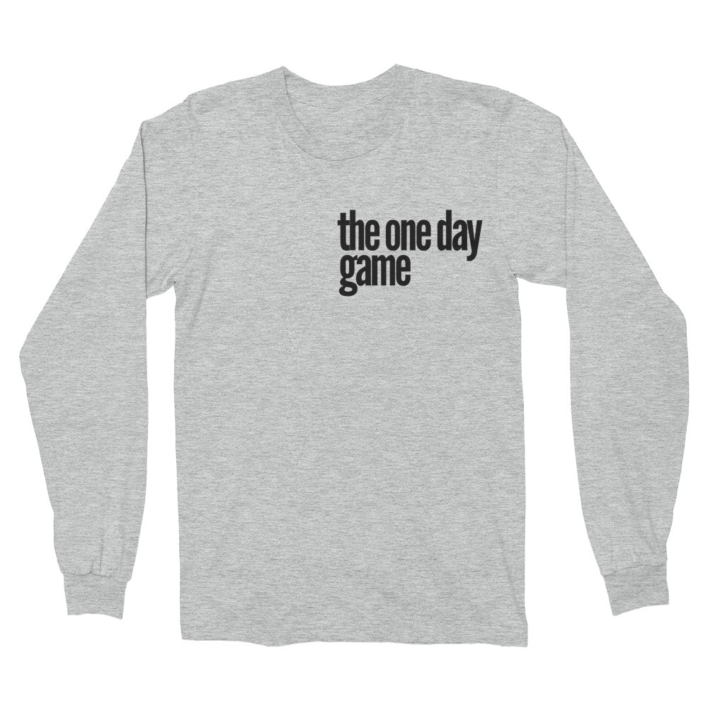 The One Day Game Logo Shirt – Crowdmade