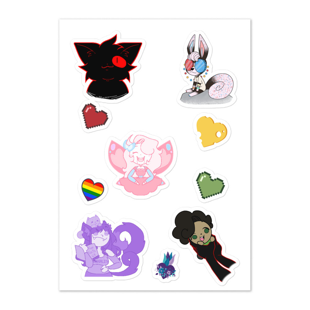 Pixie's fairy market - The Pixie Crew Sticker Set – Crowdmade