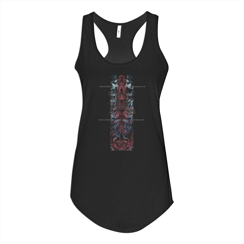 VINNIE THE PUKE MUSIC & ART - Totem 2 ladies tank top – Crowdmade