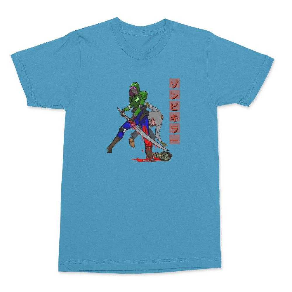 DravenWaylon - Zombie Fighting Female Warrior – Crowdmade