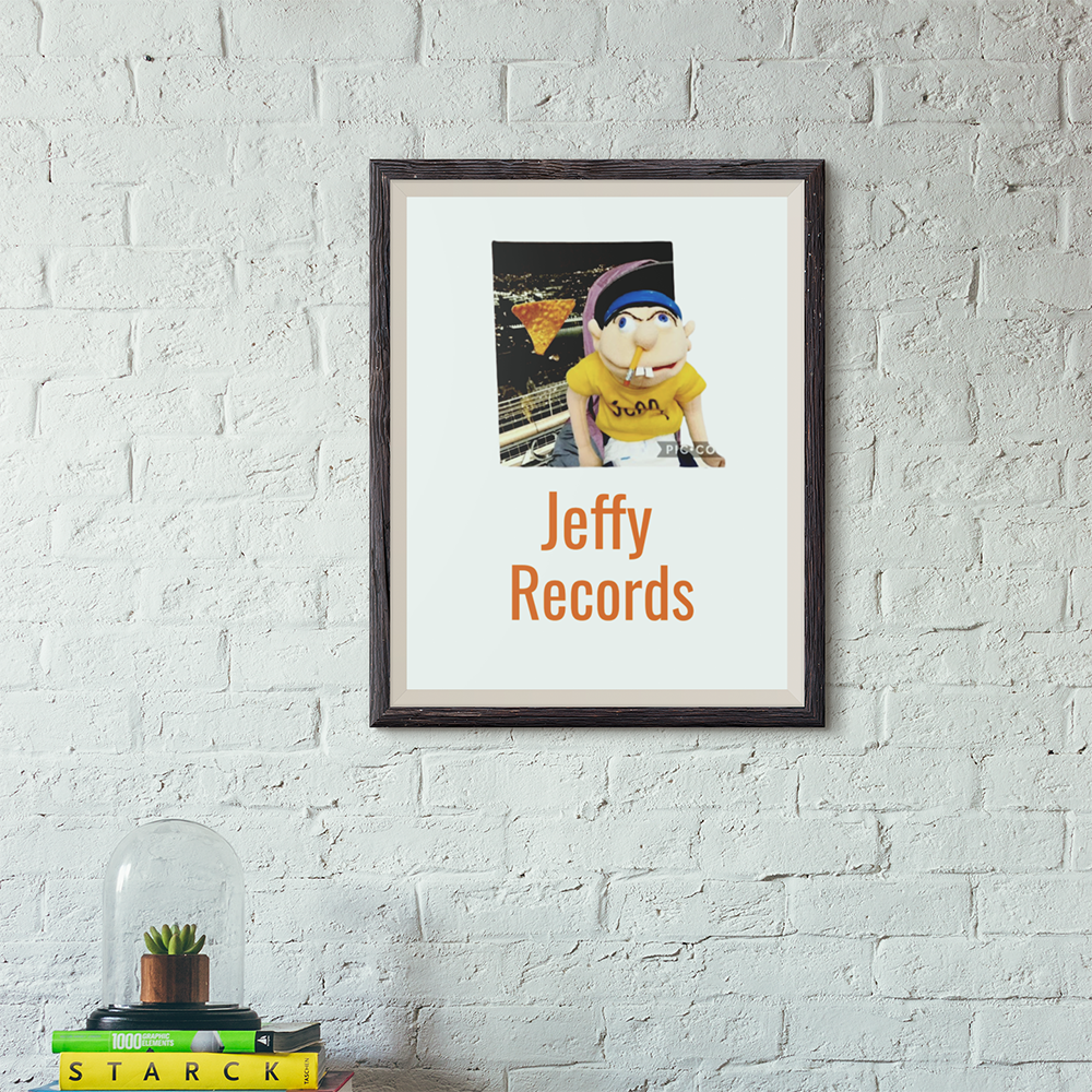 SuperBowlJeffy Merch - Jeffy Records Poster – Crowdmade