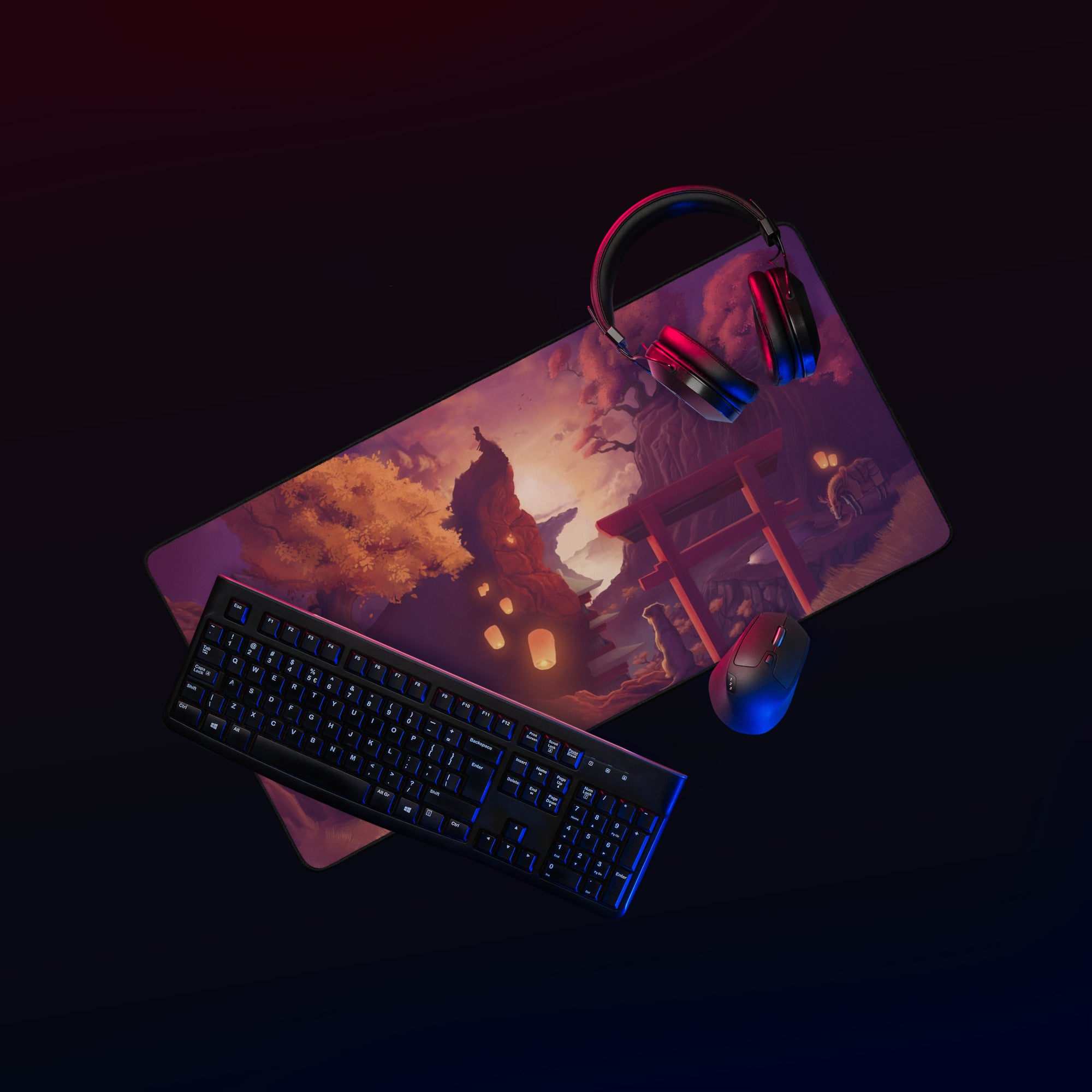 zanny - Mount Funny Desktop Gaming Mat – Crowdmade