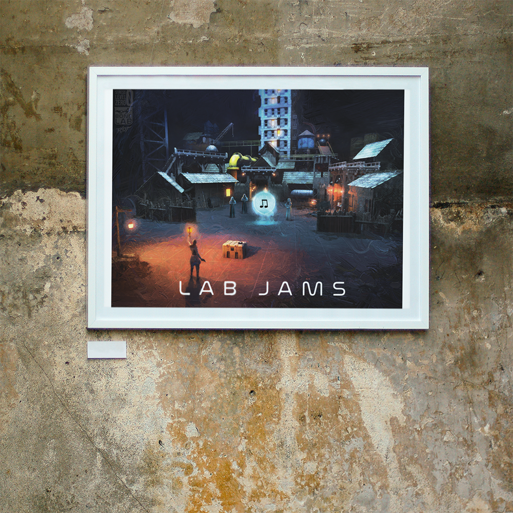 BrandonJLa - Bonelab Poster - Lab Jams – Crowdmade