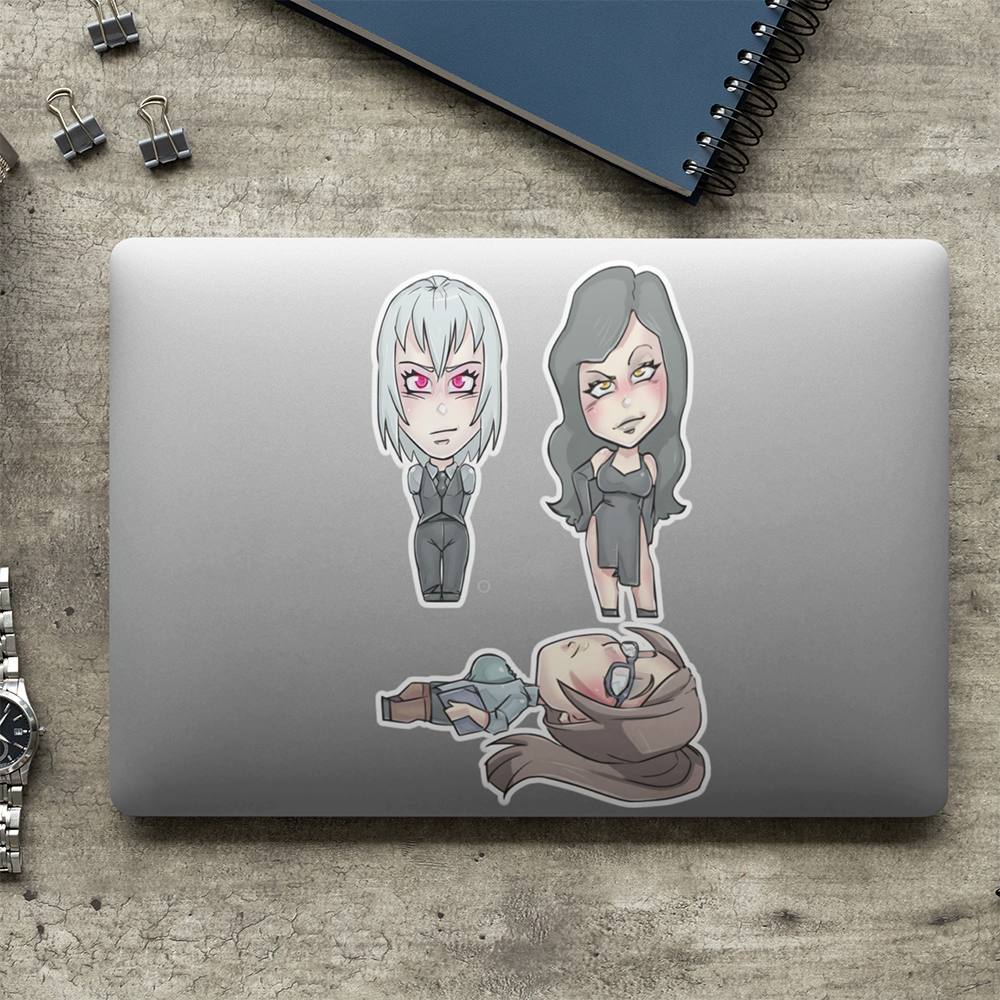 Purity Sin - Chibi Sticker Girls – Crowdmade
