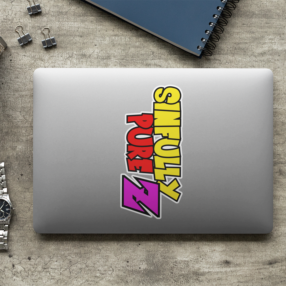 Purity Sin - Sinfully Pure Sticker – Crowdmade