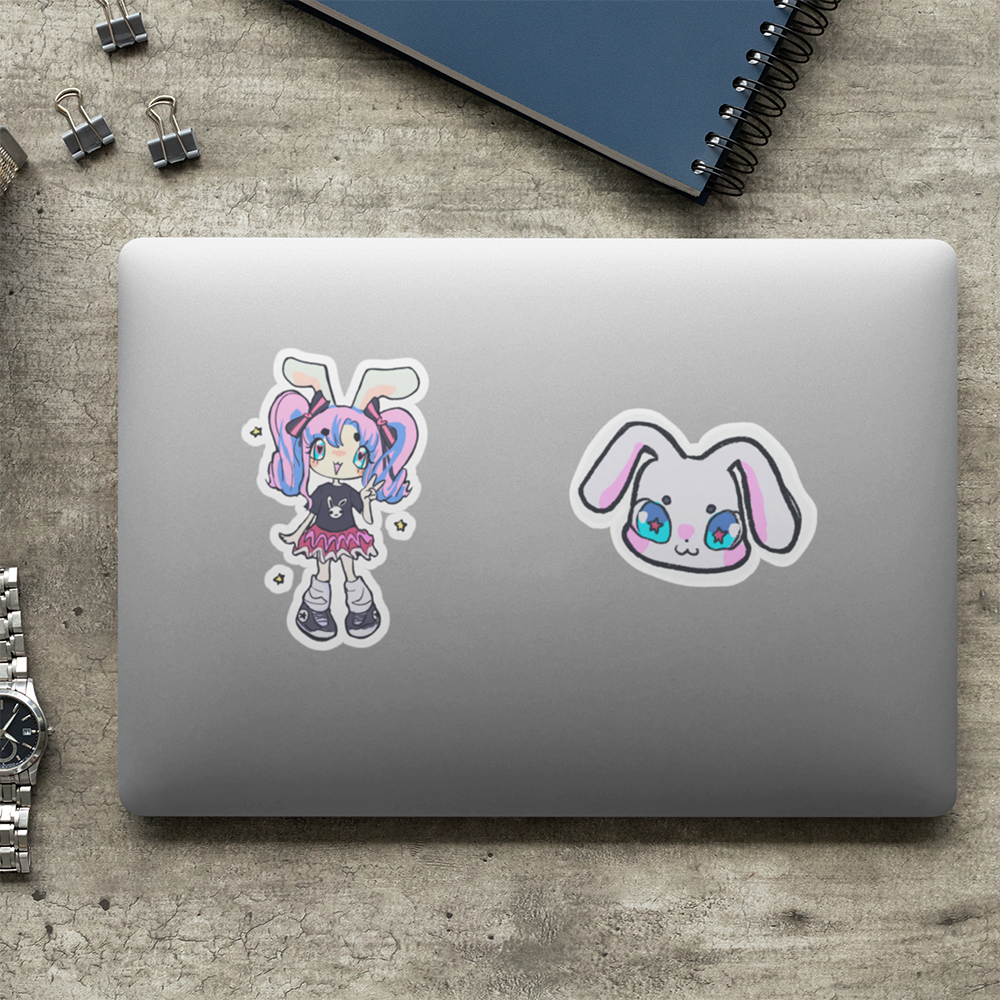 Puresoftie - Bunny Sticker Collection – Crowdmade