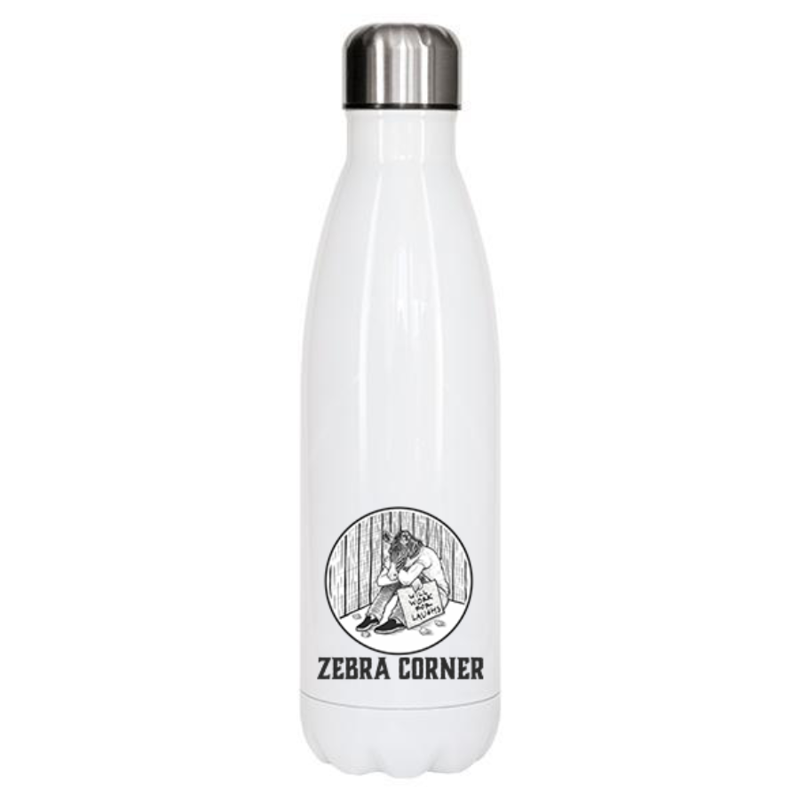Zebra Corner - Vintage Water Bottle – Crowdmade