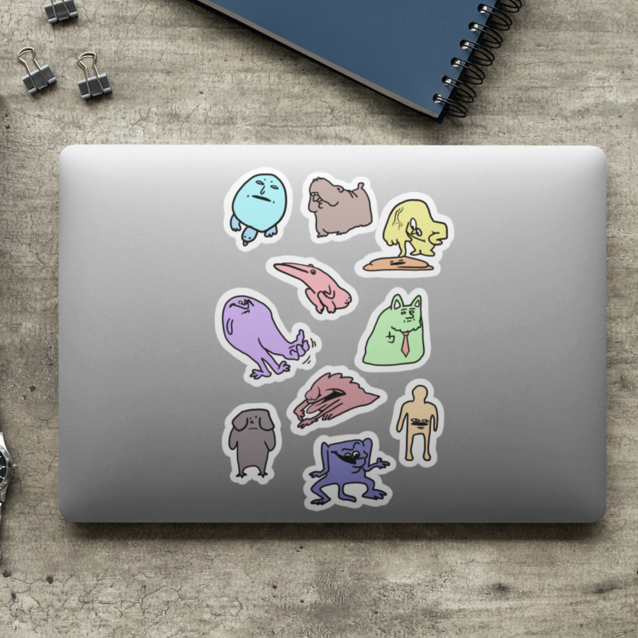 Shoocharu - Bremlørh Sticker Sheet – Crowdmade